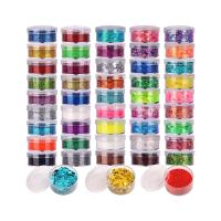 China Fine Glitter Powder of Arts and Crafts, 32 colors of Fine Glitter Makeup nail Art, card making for sale