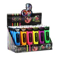 China 6color/8color Uv Face Paint Neon Makeup Glow In The Dark Blacklight Fluorescent paint for sale