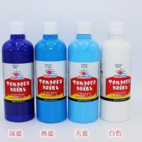 China Face Paint Neon Makeup Glow Finger paint 500ml Washable tempera pigment fluorescent color for sale