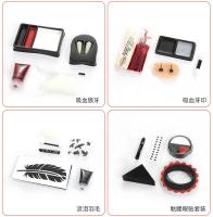 China Vampire Makeup Kit for Halloween Accessoires Face Painting Zombie Skeleton Cosplay for sale