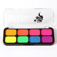 China UV Skin Harmless Colorful Body Face Paint Black Light Painting Kit Water Based Makeup for Kids Adults for sale