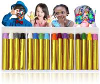 China Non-toxic Makeup Face Paint Crayons Sticks for Birthday Christmas Toy Halloween Makeup Party Suppliers for sale