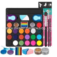 China Halloween Makeup Face Painting Kit with Custom Packing Stencils, Hair Chalks, Tattoo Stickers for sale