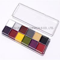 China 12 Color Special Effects Face Makeup Paint Palette or Halloween Cosplay SFX Party for sale