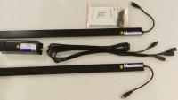 China Multi Beams Safety Curtain Sensor Central Opening 5m Cable 2000 * 38 * 10mm for sale