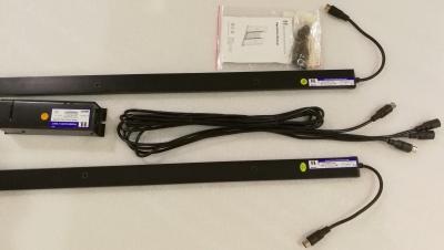 China Multi Beams Safety Curtain Sensor Central Opening 5m Cable 2000 * 38 * 10mm for sale