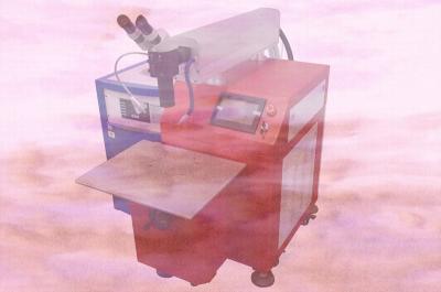 China Stainless Steel Laser Spot Welding Machine With 0.3-2mm Light Spot for sale