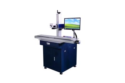 China USB Cable Fiber Laser Marking Machine , HDMI  PVC PE Cable Marking Machine for sale