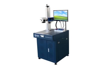 China IPG 30 W Fiber Laser Marking Machine For SS Brass / Auto Parts Laser Marking Equipment for sale