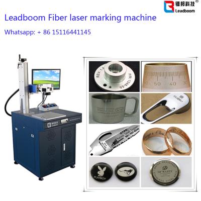 China ABS Board Plastic Portable Fiber Laser Marking Machine Glasses Printing Machine for sale
