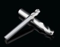 China Carbide Ball Nose End Mill 3 Flute Polished for sale