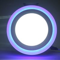China OEM Aluminum Glass LED Ceiling Panel Light 3W 6W 12W For Office for sale