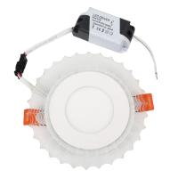 China High Brightness Flower Concealed Led Panel Light No Glare 60lm/w CRI80 for sale