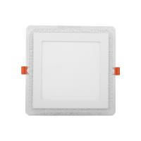 China Modern 16 W 24 W Square Bubble Panel Light For Residential for sale