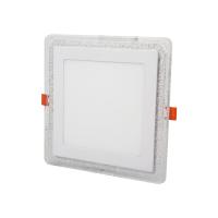 China Modern 16 W 24 W Square Bubble Panel Light For Residential for sale