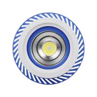 China Coloful Glass 6W 9W Flat Panel LED Lights High Rendering SMD2835 for sale