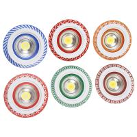 China Coloful Glass 6W 9W Flat Panel LED Lights High Rendering SMD2835 for sale