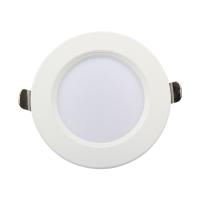 China Round Aluminum Plastic Trimless Fire Rated Led Downlight OEM  4000K for sale