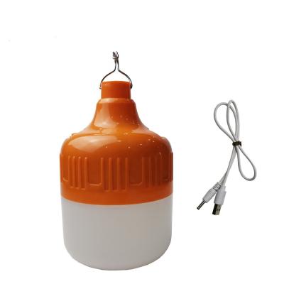 China 100W DC 5V Automatic Charging Bulb , Anti Glare Rechargeable LED Light Bulb for sale