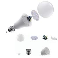 China B22 E27 White Indoor LED Light Bulbs Ultralight 270 Degree Angle for sale