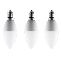 China 3/5/7/9W Dimmable Indoor LED Light Bulbs Candle Shape Aluminum for sale