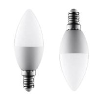 China 3/5/7/9W Dimmable Indoor LED Light Bulbs Candle Shape Aluminum for sale