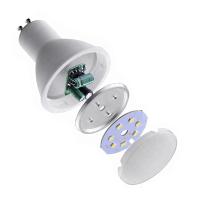 China 3000K-6500K GU5 3 GU10 LED Light Bulb 630 Lumen IC Constant Current for sale