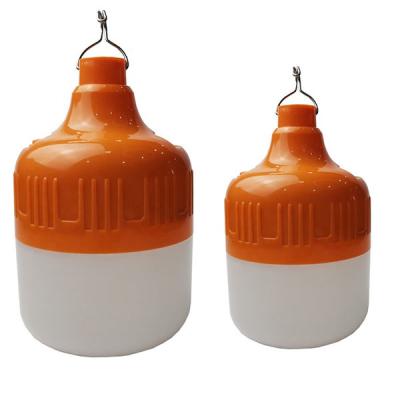 China USB Rechargeable Emergency LED Bulb 100W ABS Plastic Material for sale