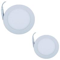 China Recessed Round LED Flat Panel Light for sale