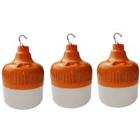 China CCT 6000K ABS Plastic Emergency Rechargeable Light Bulb Eco Friendly Ultralight for sale