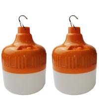 China ABS Plastic DC 5V Emergency Light Bulb Rechargeable Stable 100W 50W for sale