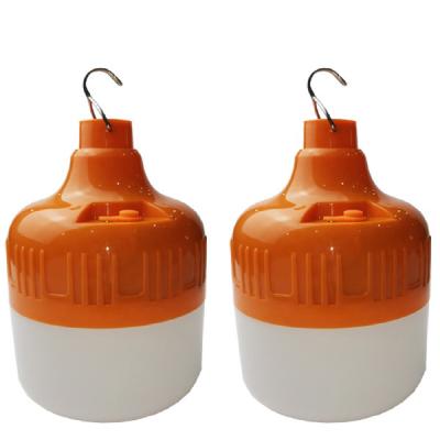 China ABS Plastic DC 5V Emergency Light Bulb Rechargeable Stable 100W 50W for sale