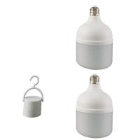 China Ultralight E27 Indoor Emergency T Bulb , Anti Glare Rechargeable Bulb For Home for sale
