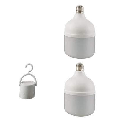China Ultralight E27 Indoor Emergency T Bulb , Anti Glare Rechargeable Bulb For Home for sale