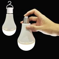 China CCT 6000K-6500K Rechargeable Bulb 9 Watt , E27 B22 Emergency Bulb For Home for sale