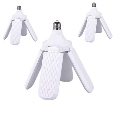 China CCT 6500k-10000k Foldable Fan Light , Dimmable LED Light Fan Blade for sale