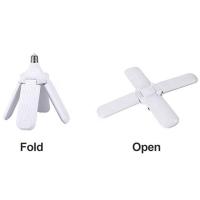 China CCT 6500k-10000k Foldable Fan Light , Dimmable LED Light Fan Blade for sale
