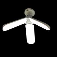 China AC 85-265V LED Three Leaf Lamp , Ultraportable Fan Blade LED Light for sale