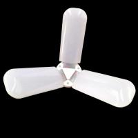 China AC 85-265V LED Three Leaf Lamp , Ultraportable Fan Blade LED Light for sale