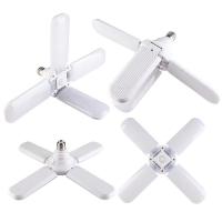 China 160V-265V Folding Fan Blade LED Lights 65W Aluminum Plastic Material for sale