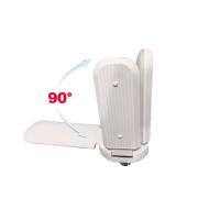 China E27 SMD 2835 Foldable Fan Blade , Ultralight LED Four Leaf Lamp for sale