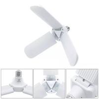 China Deformable Foldable Blade LED Lights Bulb 3 Leaves 83.5x78x240mm for sale