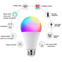 China 100V-240V Ultralight Smart WIFI RGB LED Bulb For Residential for sale
