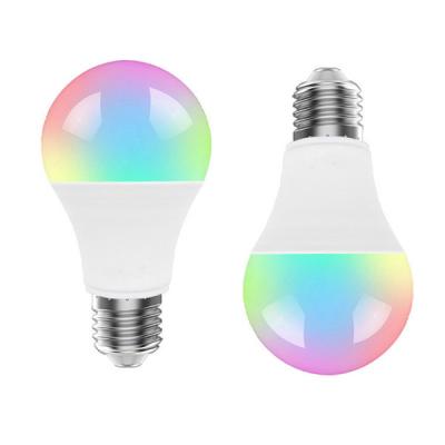 China Multicolor ABS Smart WIFI RGB LED Bulb With Remote DC 6V 10W for sale