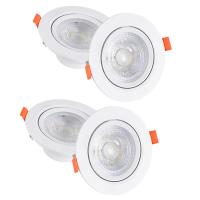 China Outdoor Round Cob Ceiling Downlight , 2inch Waterproof Recessed LED Downlight for sale