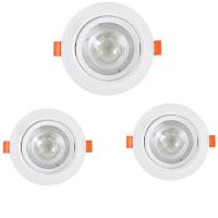 China Outdoor Round Cob Ceiling Downlight , 2inch Waterproof Recessed LED Downlight for sale