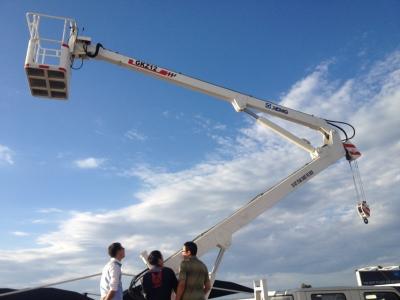 China Slewing Angle ±360◦continuing Boom Lift Truck XZJ5065JGK for sale