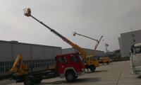 China Operating Radius 7.6m Boom Lift Truck XZJ5067JGK For Aerial Work for sale
