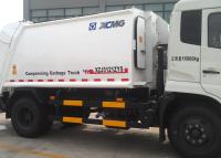 China XZJ5121ZYS 9.6m3 Rear loader Garbage Compactor Truck, Hydraulic waste collection vehicle with detachable container for sale