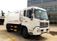 China Rear loader garbage truck self compress , self dumping for collecting refuse for sale